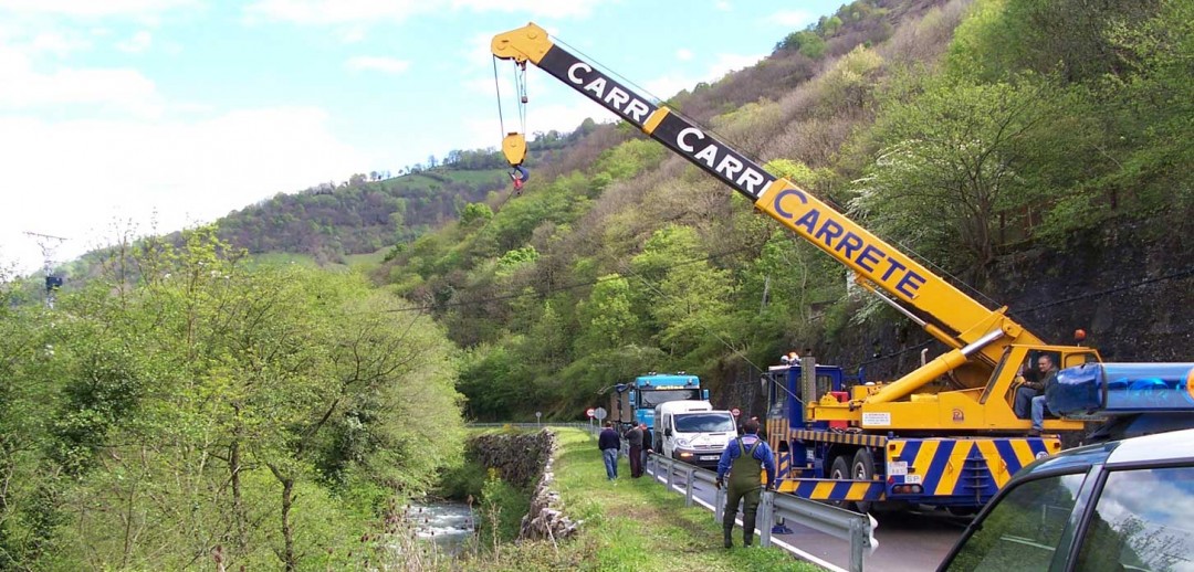 Grúas Carrete | Ayuda en carretera - Asturias